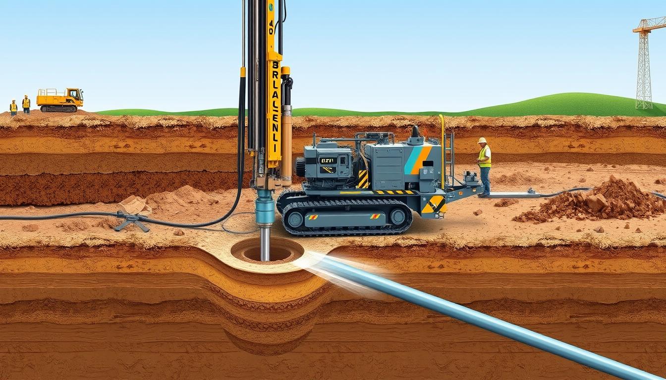 What is the procedure for horizontal directional drilling?